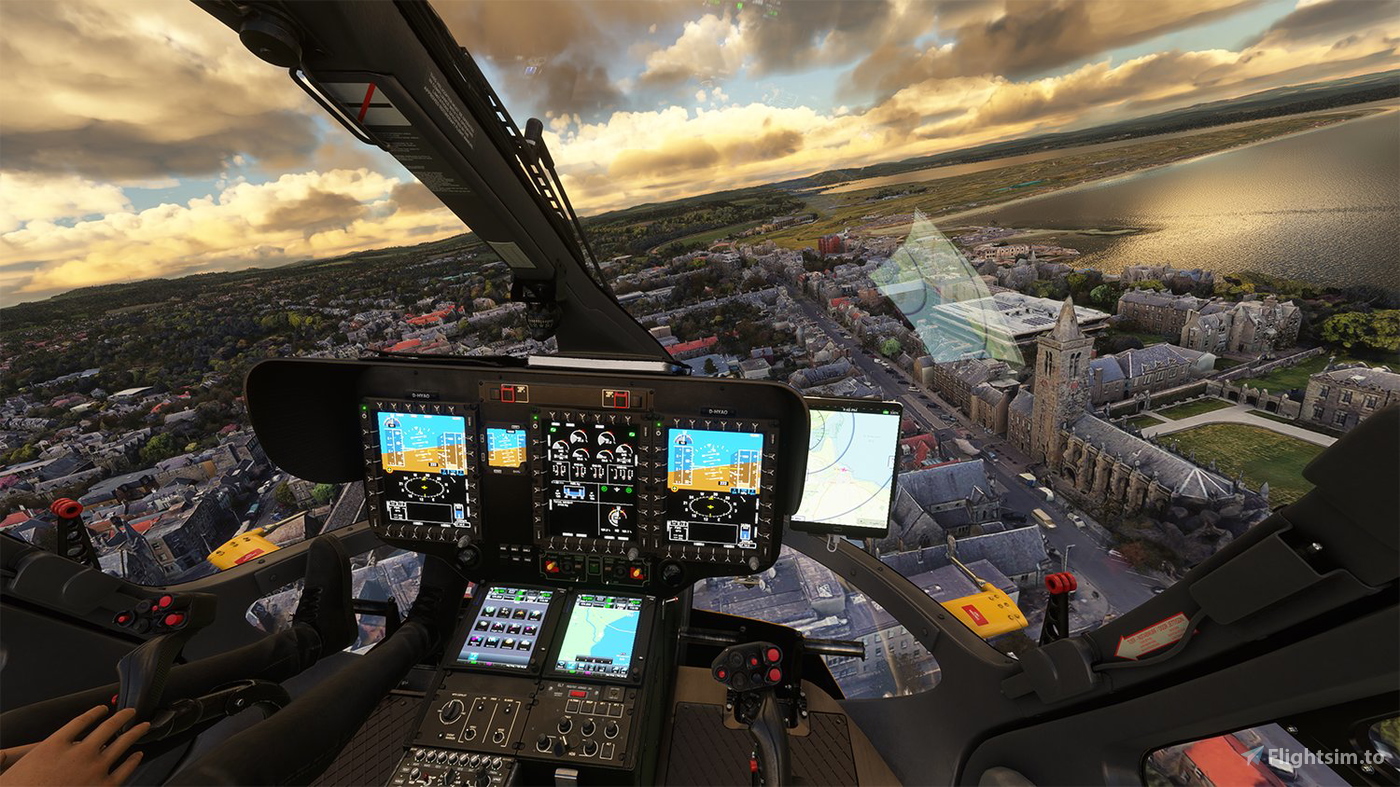 StAndrews Scotland. High resolution scenery for Microsoft Flight ...
