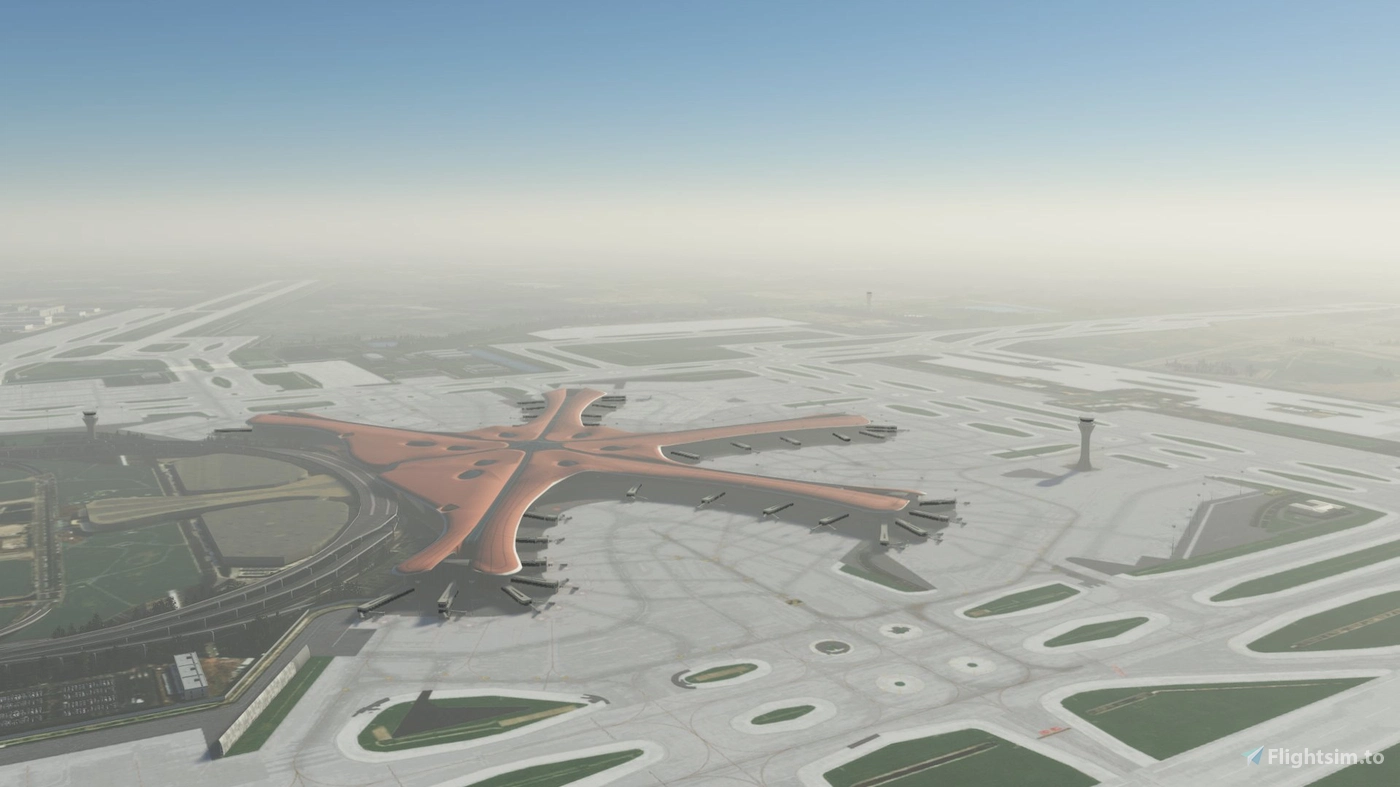 ZBAD Beijing Daxing International Airport for Microsoft Flight ...
