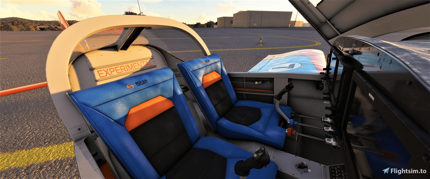 (8K) SWS Van's RV-14 │N99GT │ Gulf Oil Racing Livery for Microsoft ...
