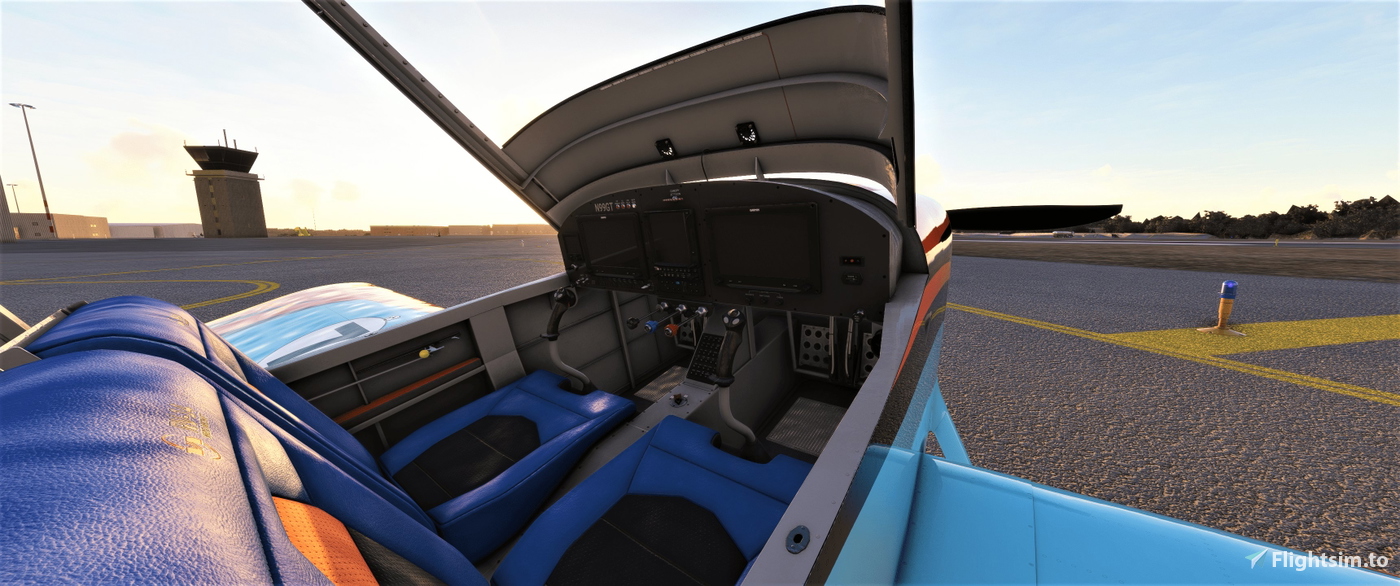 (8K) SWS Van's RV-14 │N99GT │ Gulf Oil Racing Livery for Microsoft ...