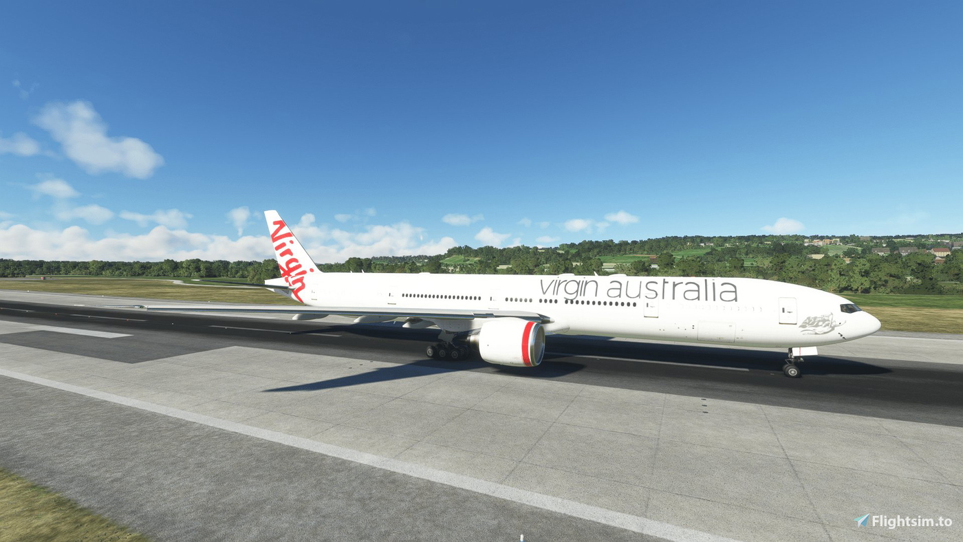 [8K] Virgin Australia Livery VH-VPH | CaptainSim 777-300ER for ...