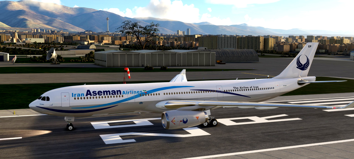 A 330-300 Aseman Airlines New (8k) » Microsoft Flight Simulator
