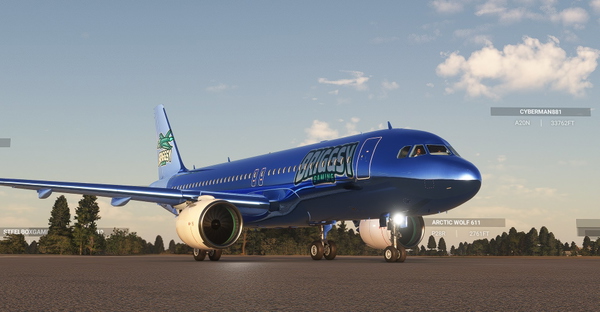 A320 Chrome Dome Gaming for Microsoft Flight Simulator | MSFS