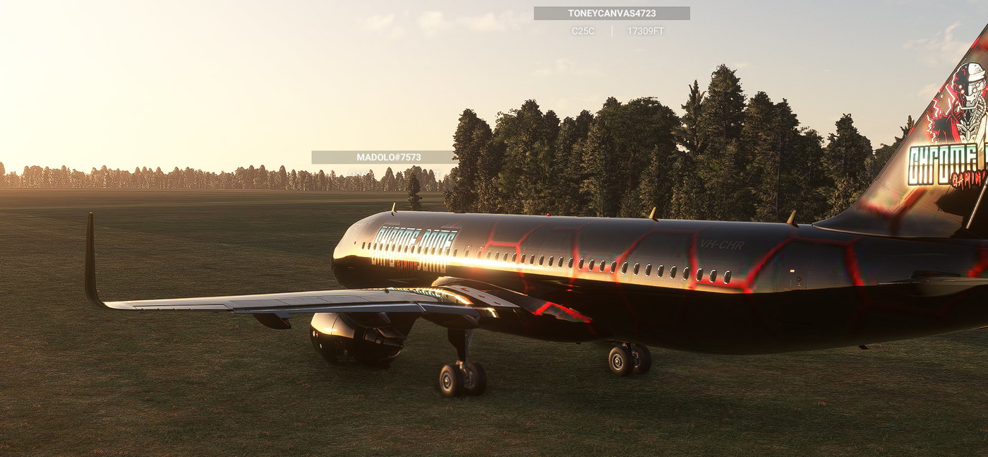 A320 Chrome Dome Gaming for Microsoft Flight Simulator | MSFS
