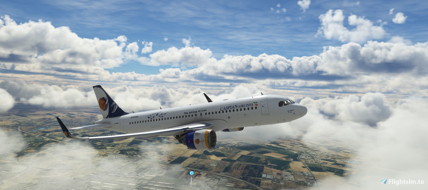 A320_NEO-CASPIAN AIR New edition for Microsoft Flight Simulator | MSFS