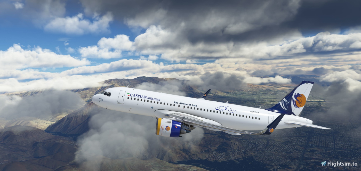 A320_NEO-CASPIAN AIR New edition for Microsoft Flight Simulator | MSFS