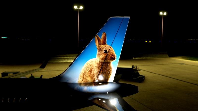 A32NX Frontier Airlines(Hops The Rabbit)[N349FR]8K for Microsoft Flight ...
