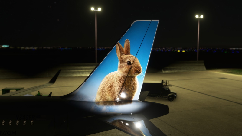 A32NX Frontier Airlines(Hops The Rabbit)[N349FR]8K for Microsoft Flight ...