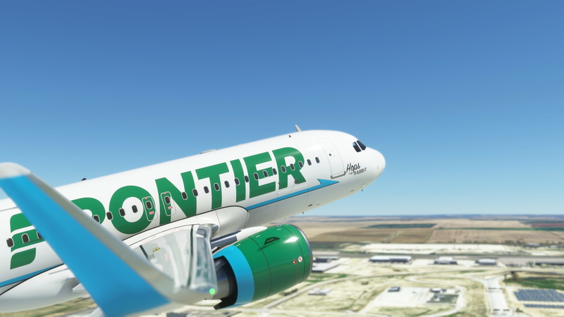 A32NX Frontier Airlines(Hops The Rabbit)[N349FR]8K for Microsoft Flight ...