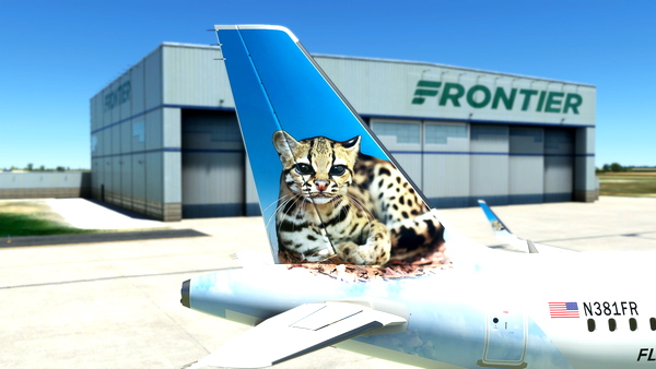 A32NX Frontier Airlines(Pike The Otter)[N235FR] 8K for Microsoft Flight ...