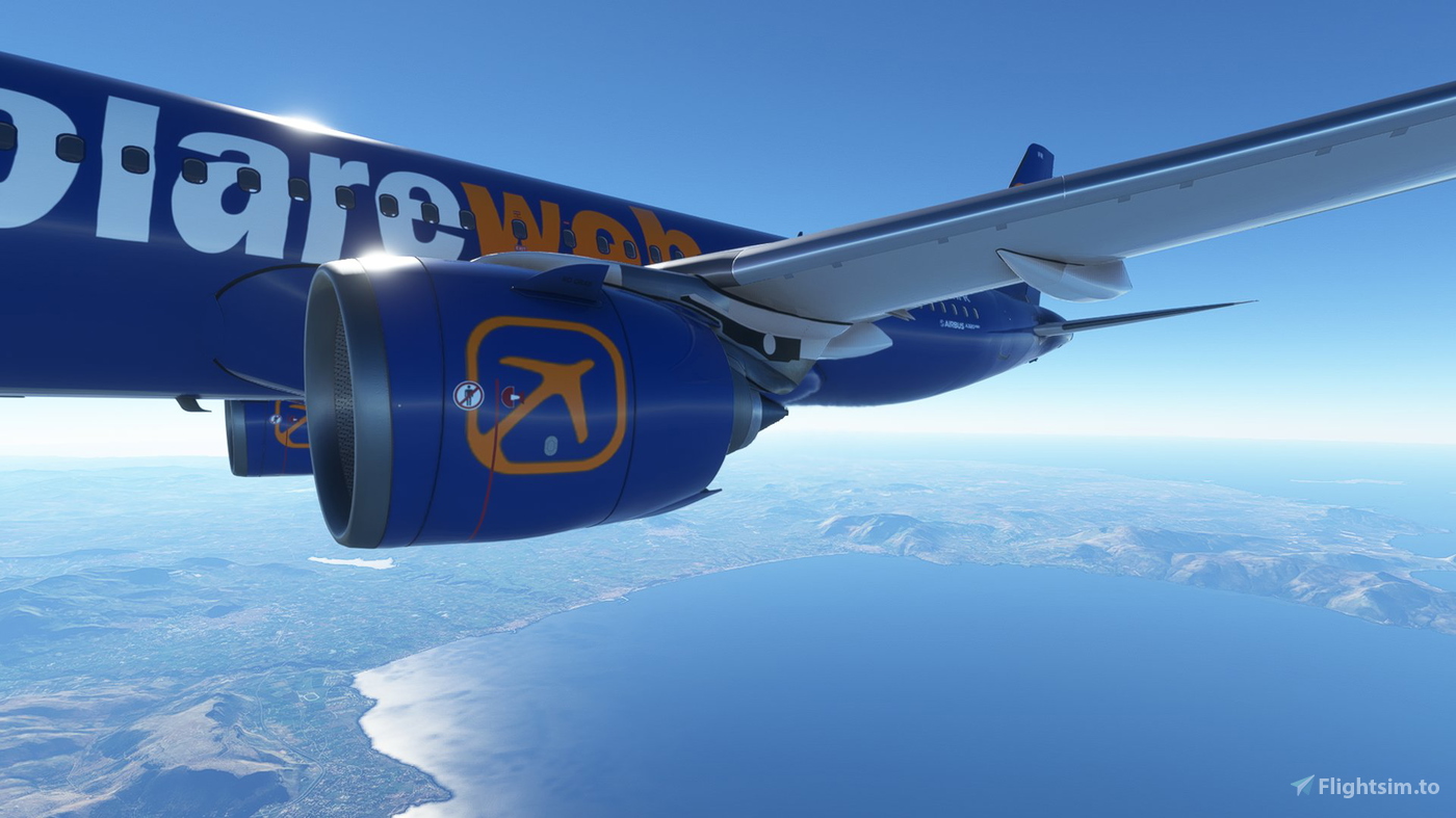 A32NX Volare Airlines (F-OHFR) for Microsoft Flight Simulator | MSFS