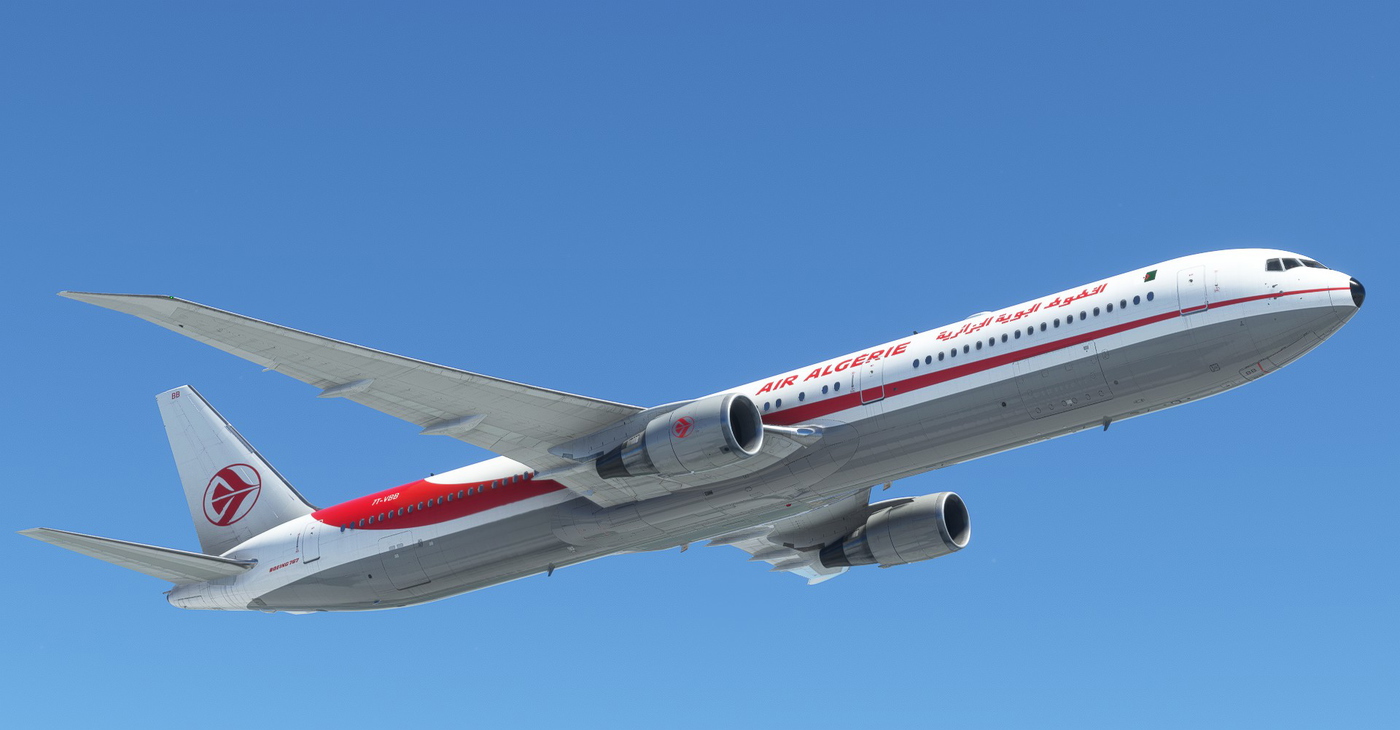 Air Algerie CaptainSim 767-400ER 对于 Microsoft Flight Simulator | MSFS