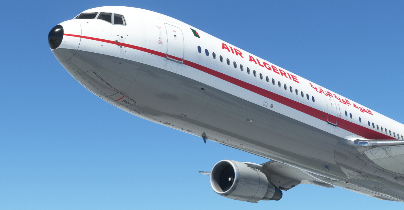 Air Algerie CaptainSim 767-400ER 对于 Microsoft Flight Simulator | MSFS