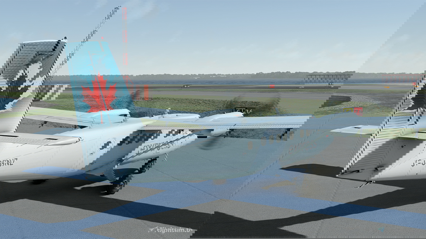 Air Canada Express (Ice Blue) DH6 300 Wheels Pax Twin Otter 8K for ...