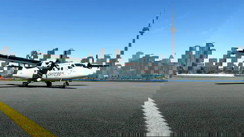 Air Canada Express (Ice Blue) DH6 300 Wheels Pax Twin Otter 8K ...