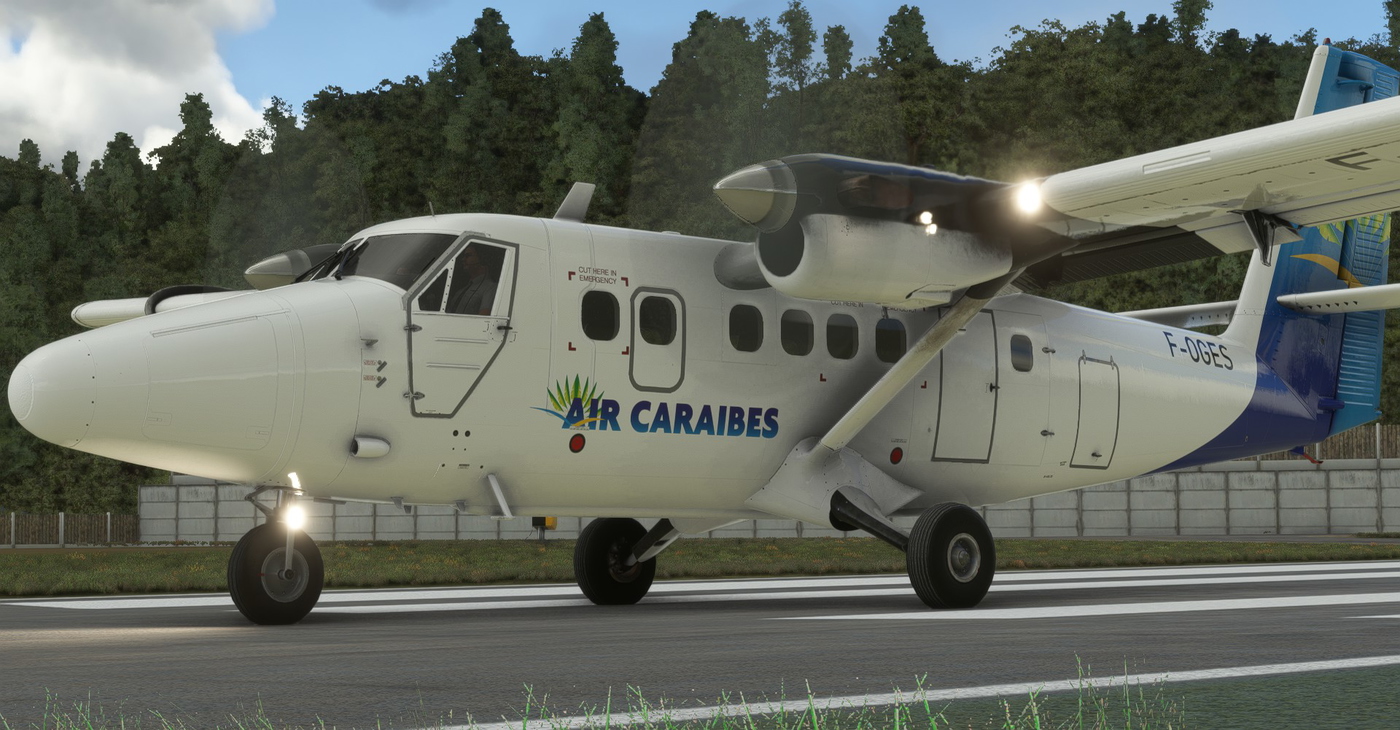Air Caraibes "2000 livery" DHC-6-300WP Twin Otter for Microsoft Flight ...