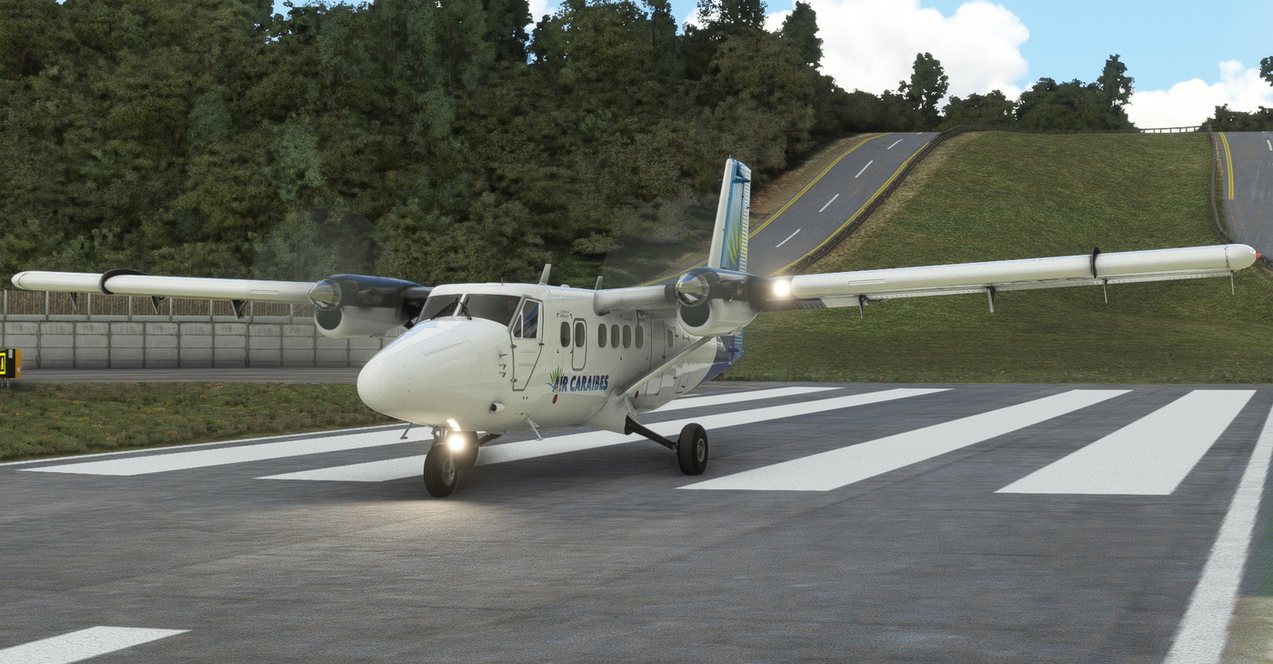 Air Caraibes "2000 livery" DHC-6-300WP Twin Otter for Microsoft Flight ...