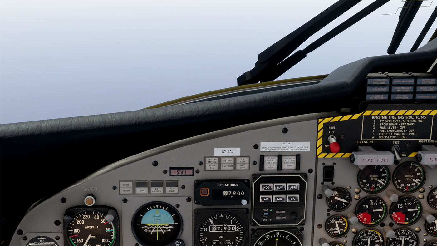 Air Seychelles Desroches DH6 300 Wheels Pax Twin Otter 8K (S7-AAJ) for ...