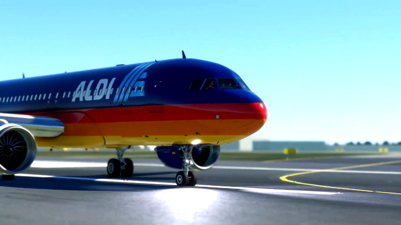 [A32NX] Airbus A320neo Aldi Livery for Microsoft Flight Simulator | MSFS