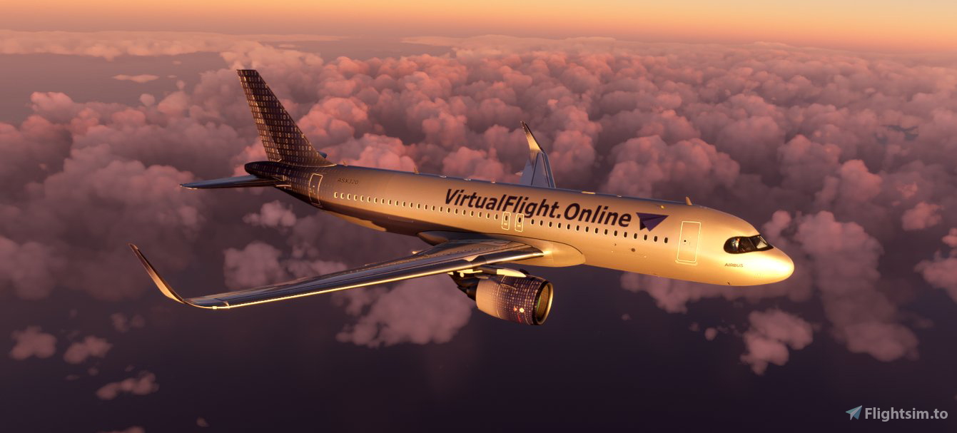 Airbus A320Neo - VirtualFlight.Online Livery Pack for Microsoft Flight Simulator | MSFS