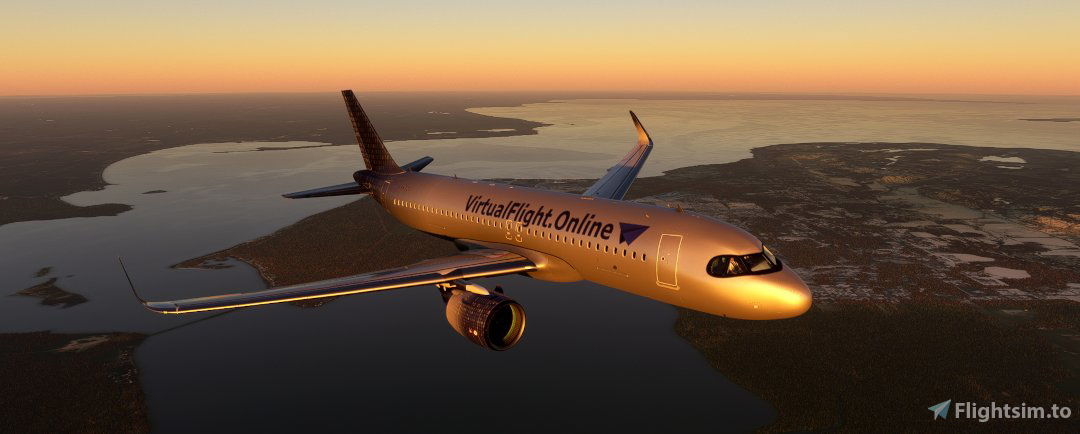 Airbus A320Neo - VirtualFlight.Online Livery Pack for Microsoft Flight Simulator | MSFS