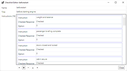 Aircraft Checklist Database Builder » Microsoft Flight Simulator
