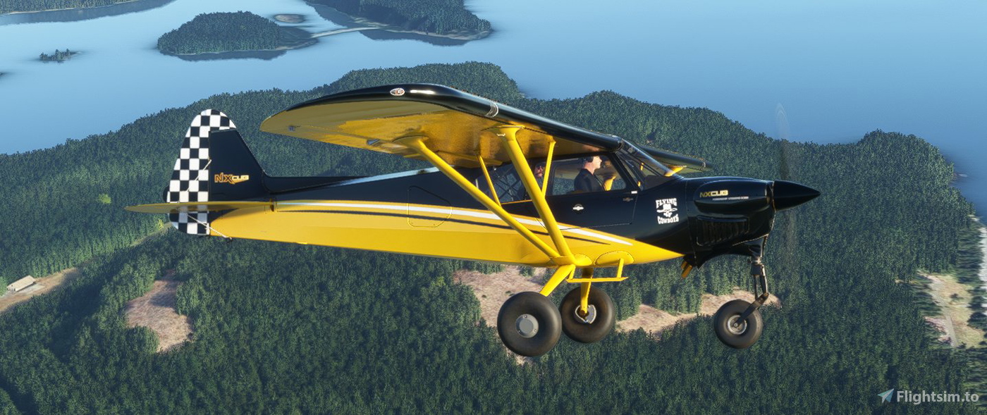 Got Friends-Monster-NX AIRPAC1 White Yellow Black for Microsoft Flight ...