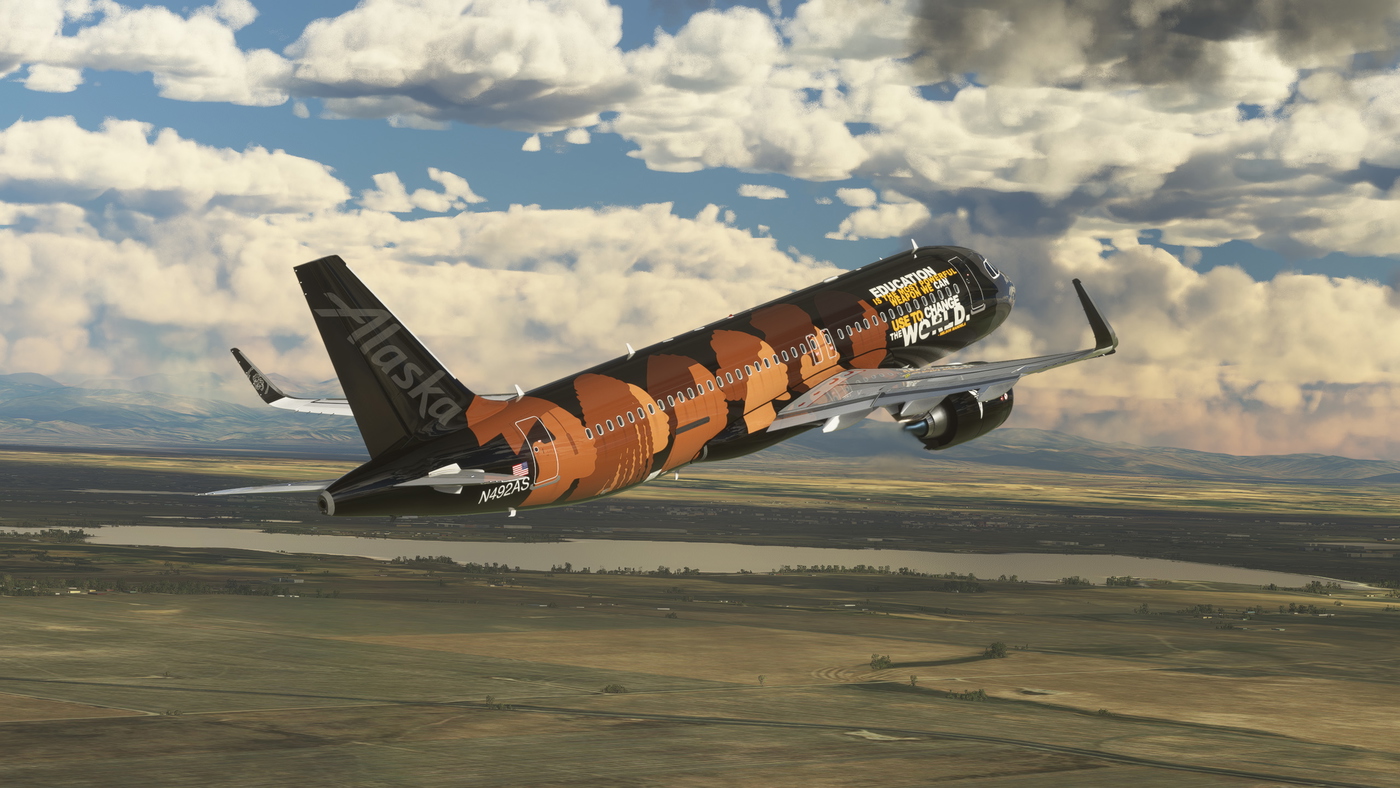 Alaska "UNCF" [8K] - FBW A32NX pour Microsoft Flight Simulator | MSFS