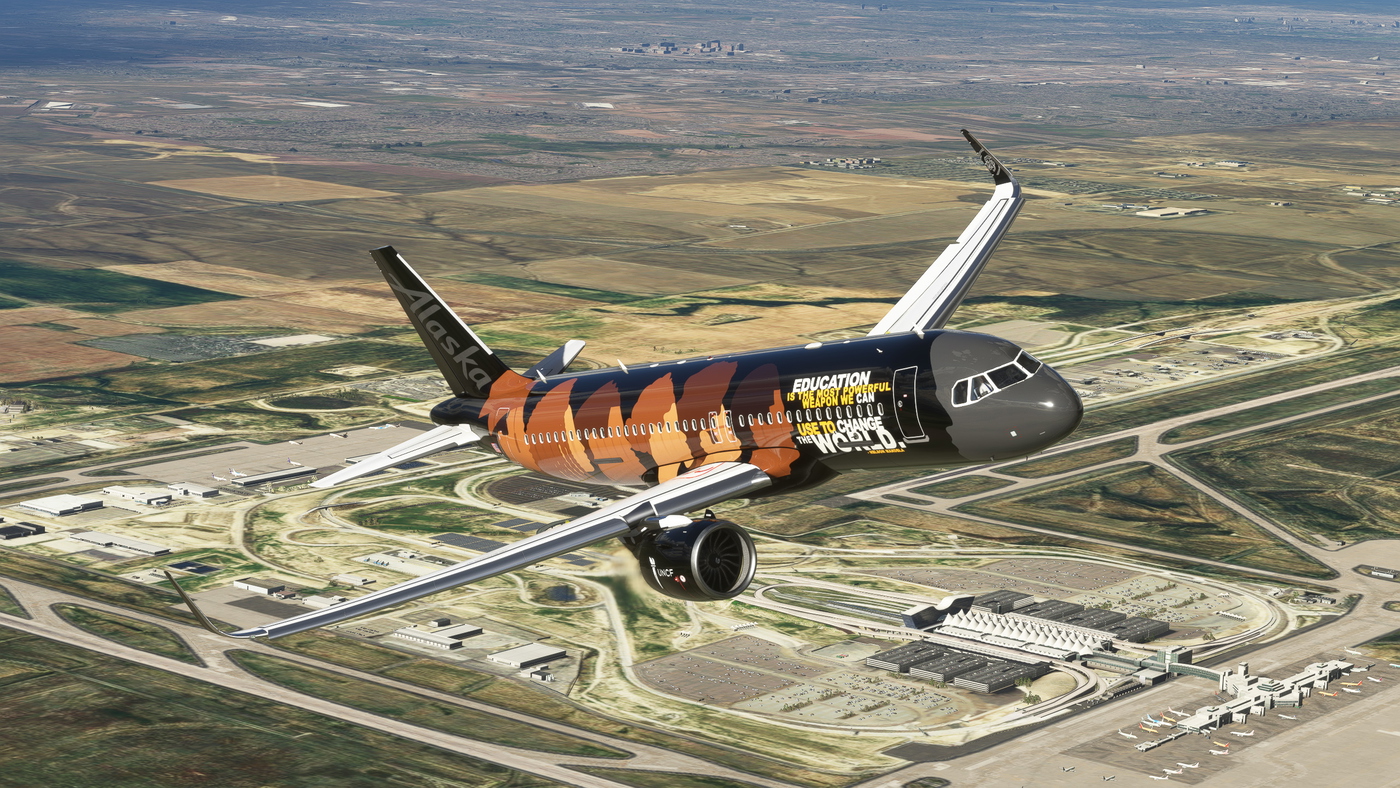 Alaska "UNCF" [8K] - FBW A32NX pour Microsoft Flight Simulator | MSFS