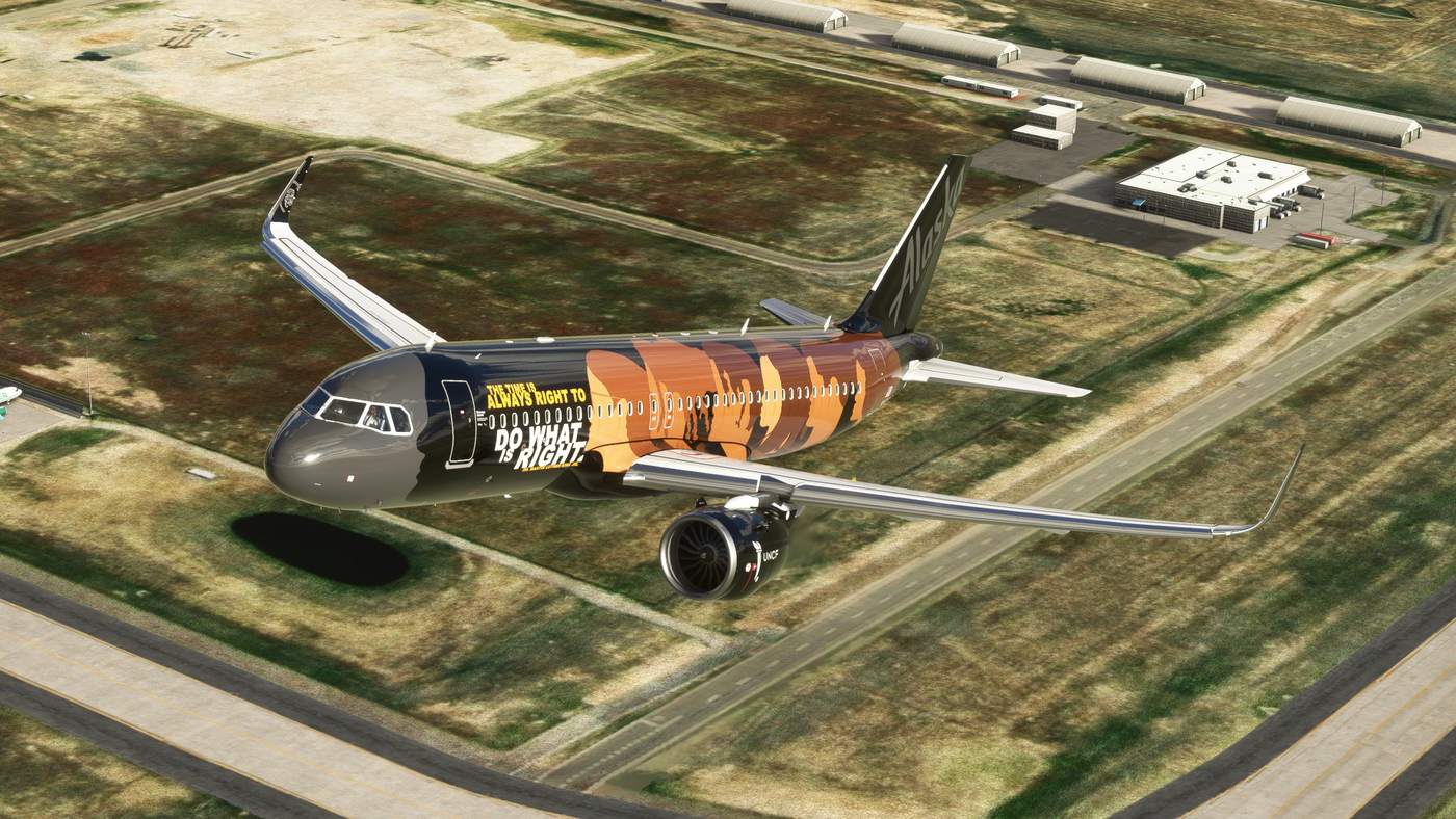 Alaska "UNCF" [8K] - FBW A32NX pour Microsoft Flight Simulator | MSFS