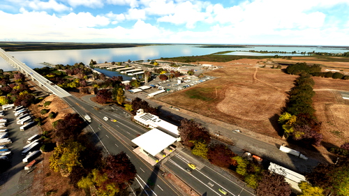 Antioch Bridge, San Francisco Bay Area » Microsoft Flight Simulator