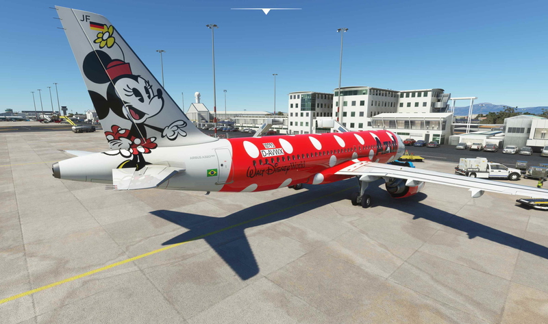 Azul Walt Disney World Minnie Mouse Special Livery | FBW A32NX | 8K for ...