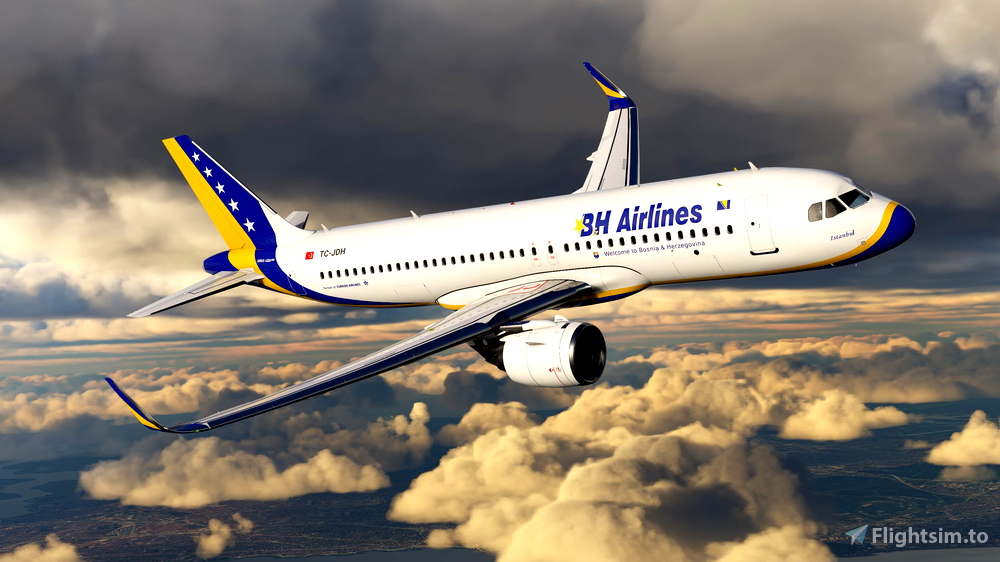 B&H Airlines A32NX "Istanbul" for Microsoft Flight Simulator | MSFS