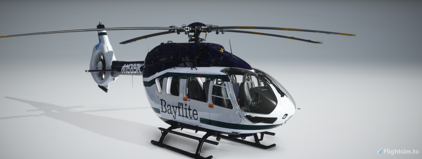 Bayflite 'N158BK' | HypePerformanceGroup H145 | 8K for Microsoft Flight ...