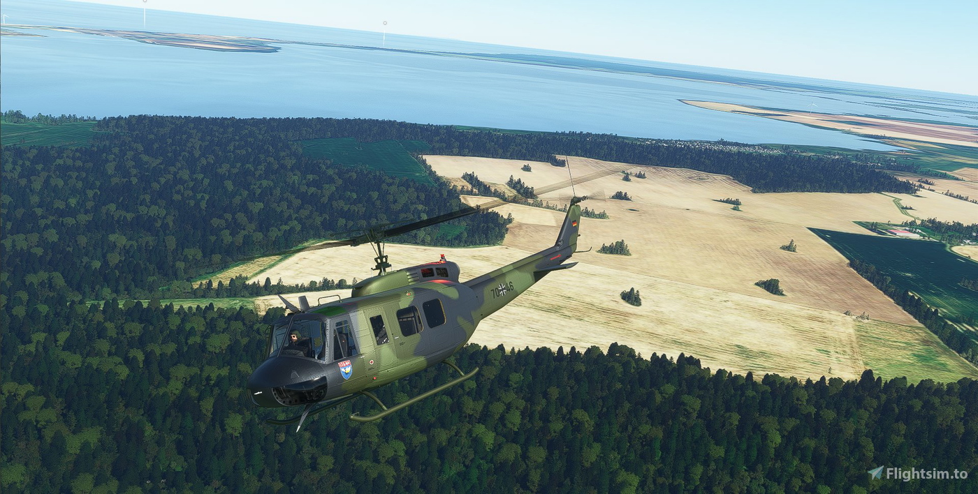 Bell UH-1D LTG63 Luftwaffe for Microsoft Flight Simulator | MSFS