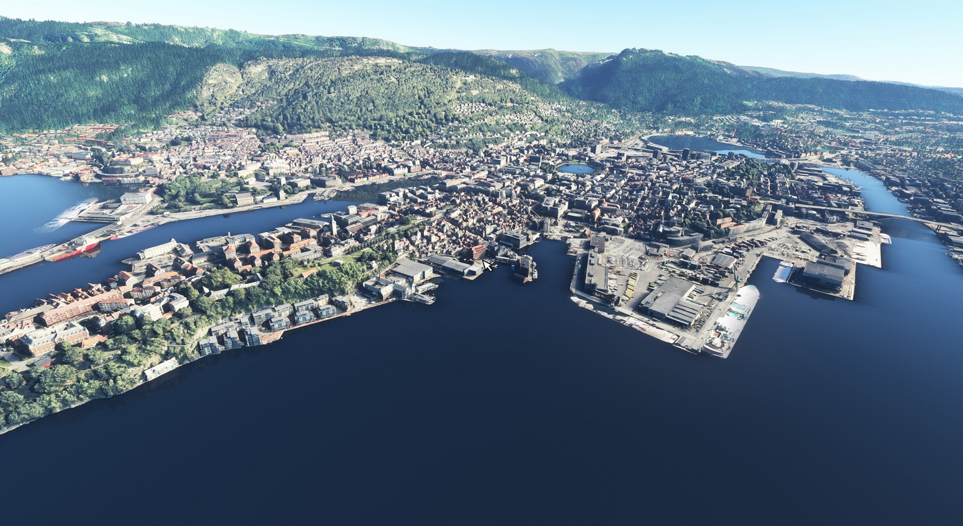 Bergen - Norway for Microsoft Flight Simulator | MSFS