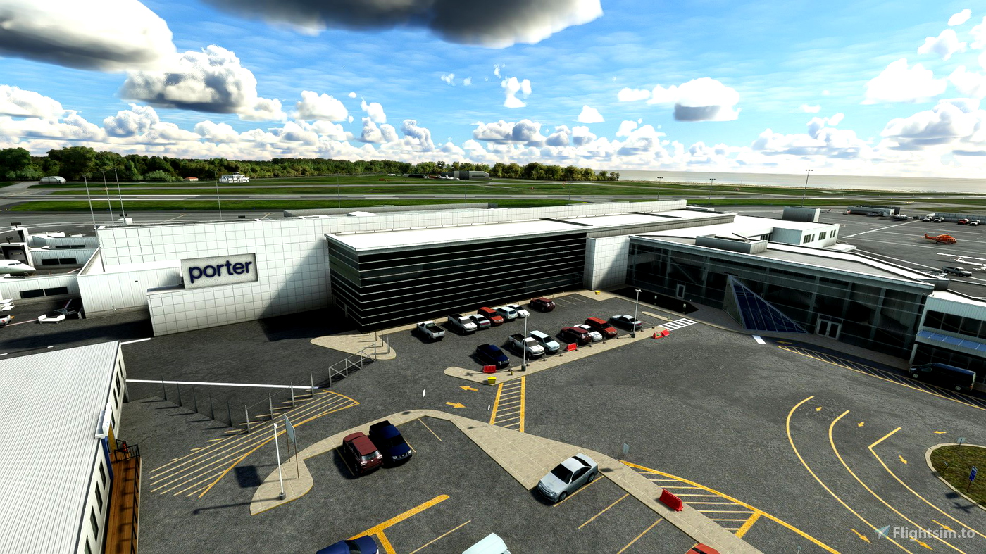 FSimStudios - CYTZ - Billy Bishop Toronto City Airport for MSFS