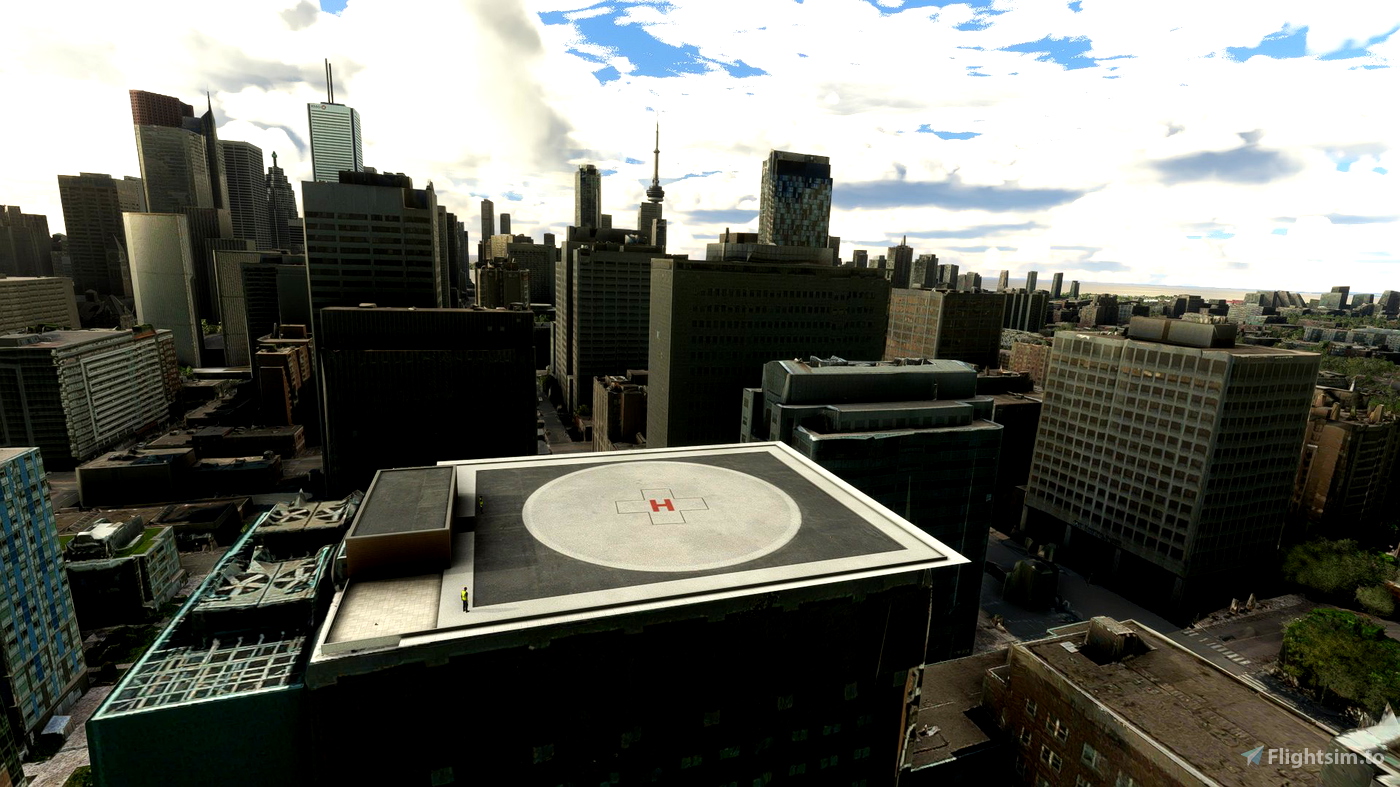 FSimStudios - CYTZ - Billy Bishop Toronto City Airport for MSFS