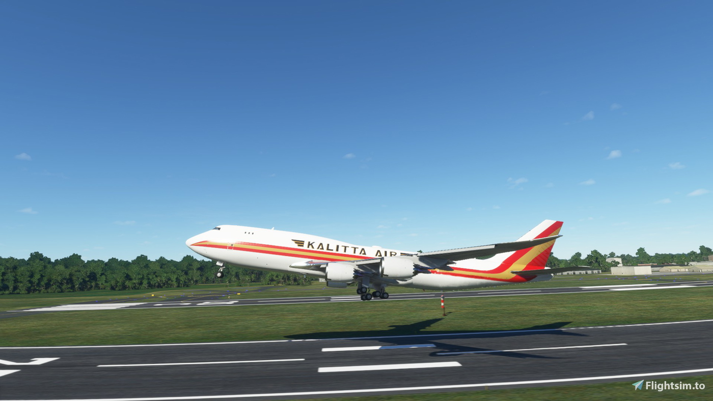 Boeing 747-8 BCF Kalitta Carco 4K [No mirroring] のために Microsoft Flight ...