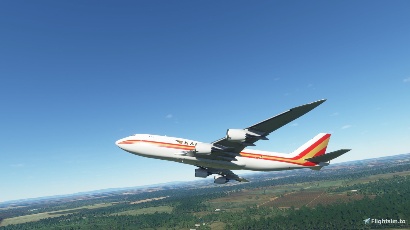 Boeing 747-8 BCF Kalitta Carco 4K [No mirroring] のために Microsoft Flight ...