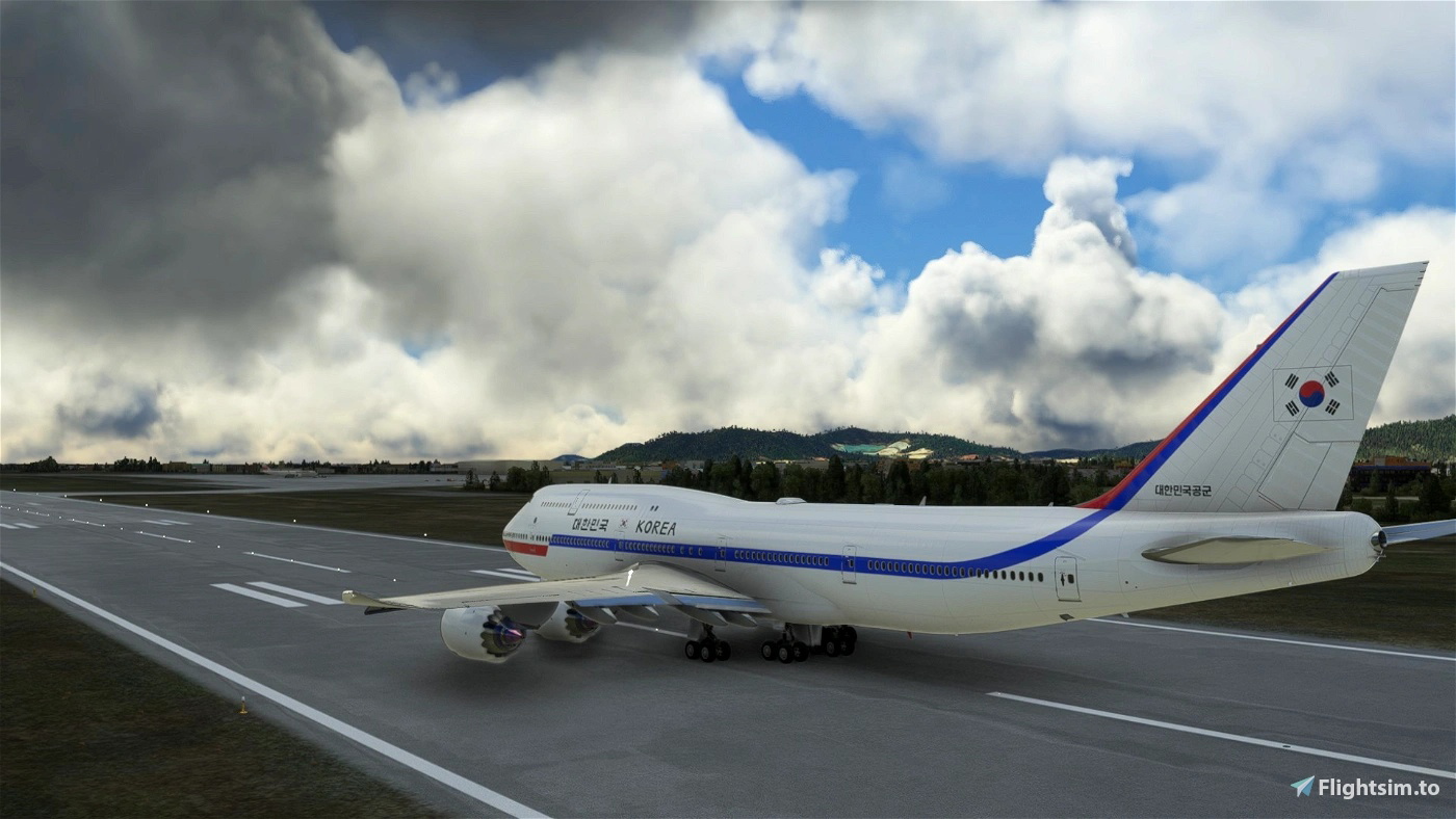 Boeing 747-8i New Korean Air Code One 4K [No mirroring] for Microsoft ...