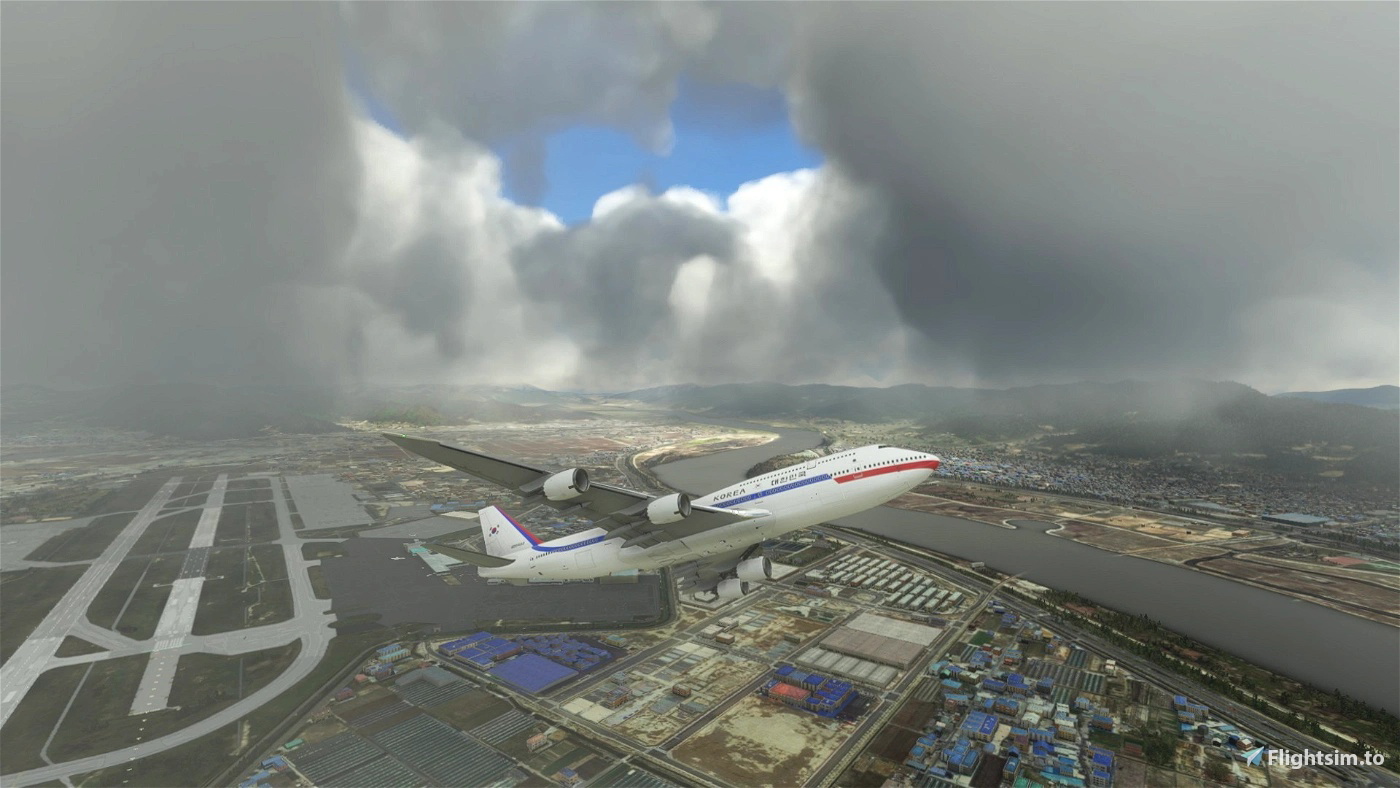 Boeing 747-8i New Korean Air Code One 4K [No mirroring] for Microsoft ...