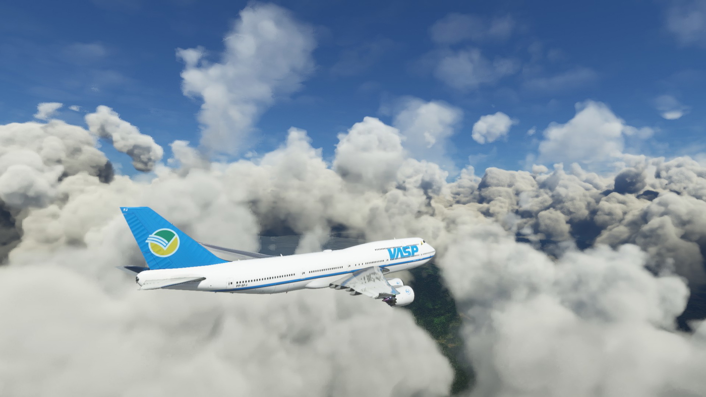 Boeing 747-8i Vasp Brasil 4K [No mirroring] for Microsoft Flight ...