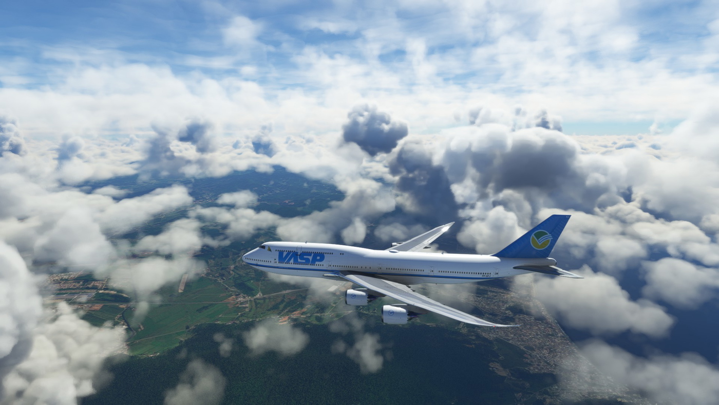 Boeing 747-8i Vasp Brasil 4K [No mirroring] for Microsoft Flight ...