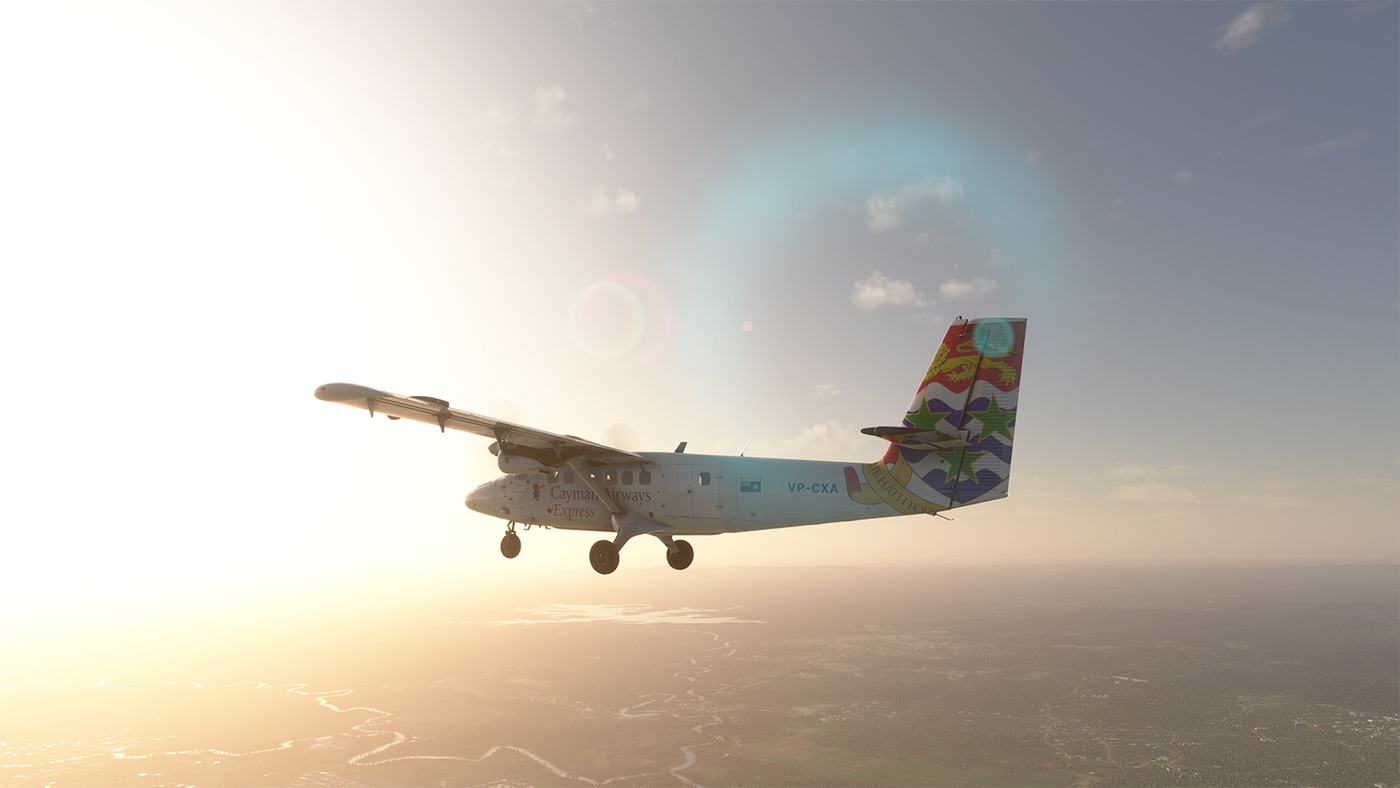 Cayman Airways DH6 300 Wheels Pax Twin Otter 8K (VP-CXA) (Requested ...