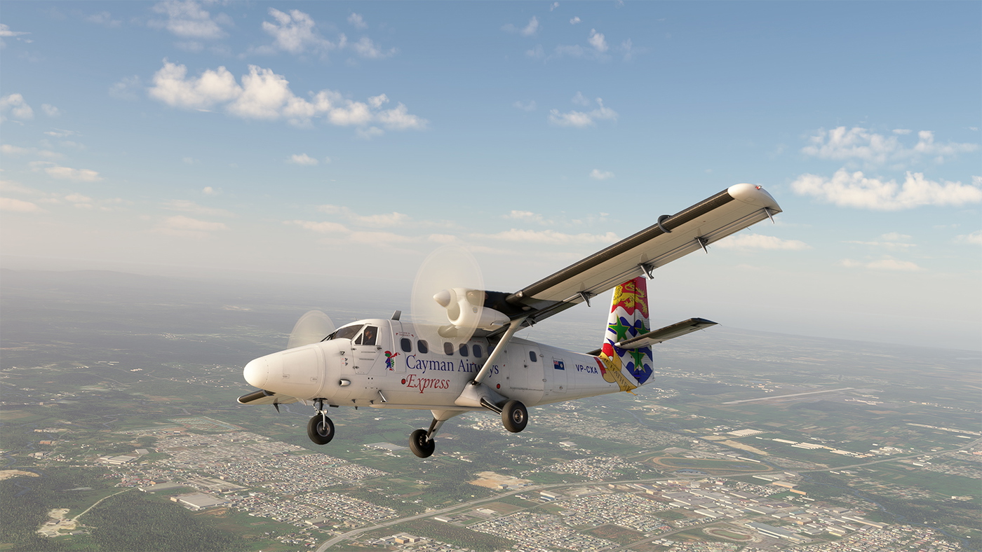 Cayman Airways DH6 300 Wheels Pax Twin Otter 8K (VP-CXA) (Requested ...