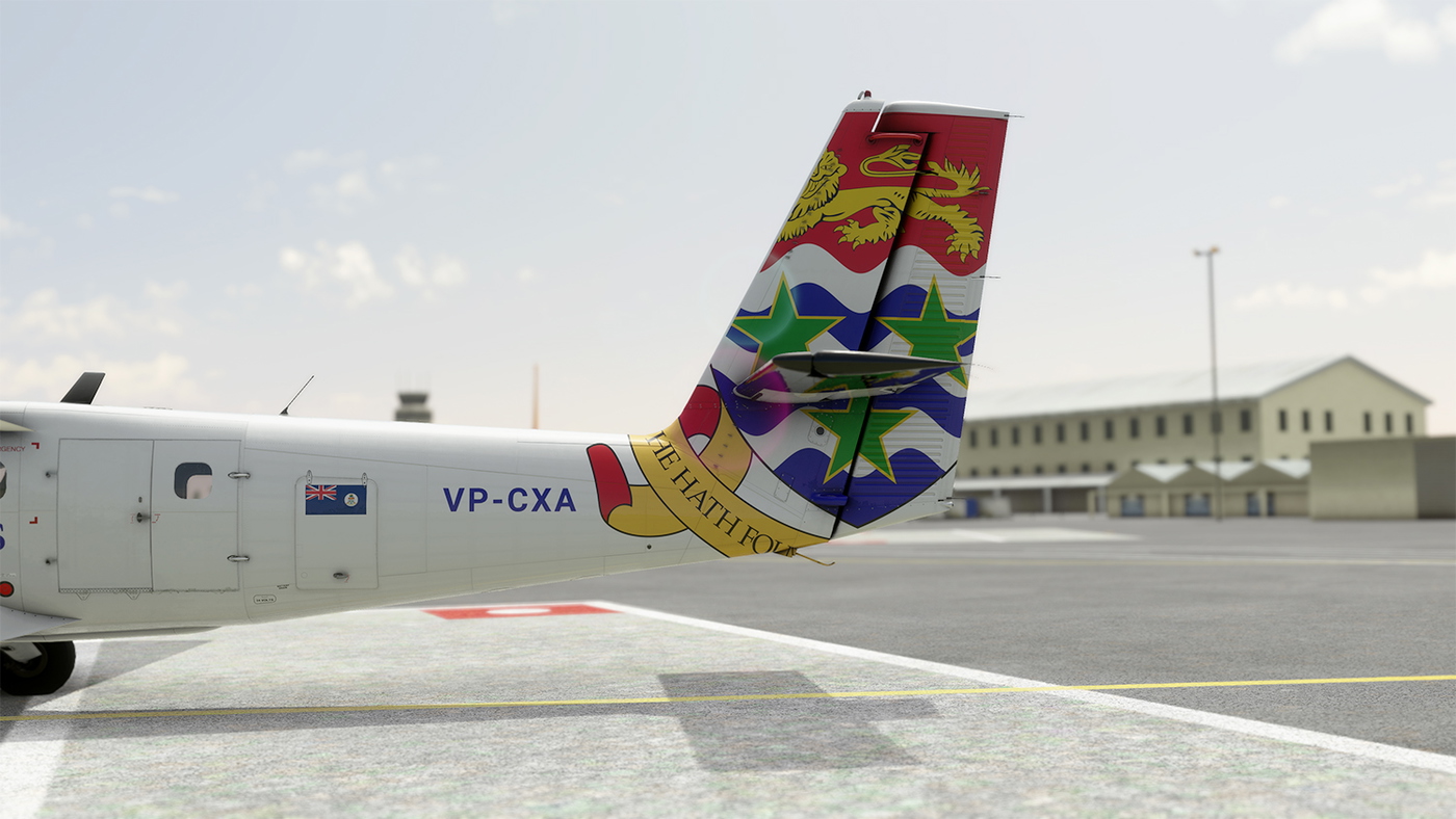 Cayman Airways DH6 300 Wheels Pax Twin Otter 8K (VP-CXA) (Requested ...