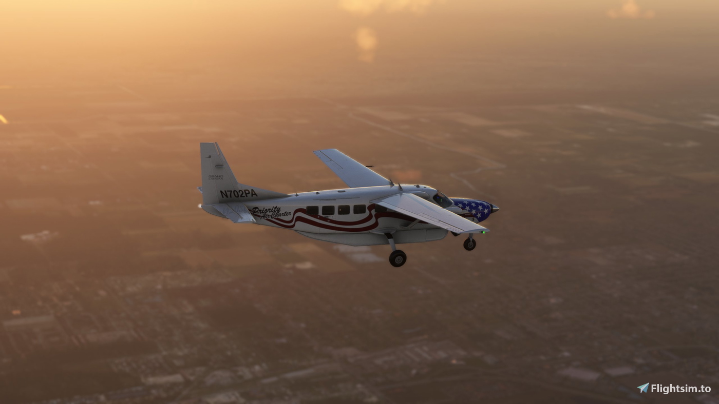 Cessna 208 Priority Air Charter за Microsoft Flight Simulator | MSFS