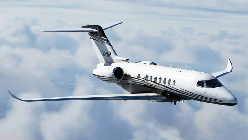 Cessna Citation Longitude N1WP for Microsoft Flight Simulator | MSFS