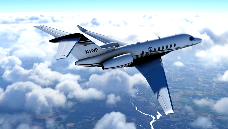 Cessna Citation Longitude N1WP for Microsoft Flight Simulator | MSFS